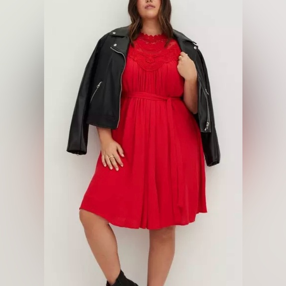 torrid | Dresses | Torrid Red Dress | Poshmark